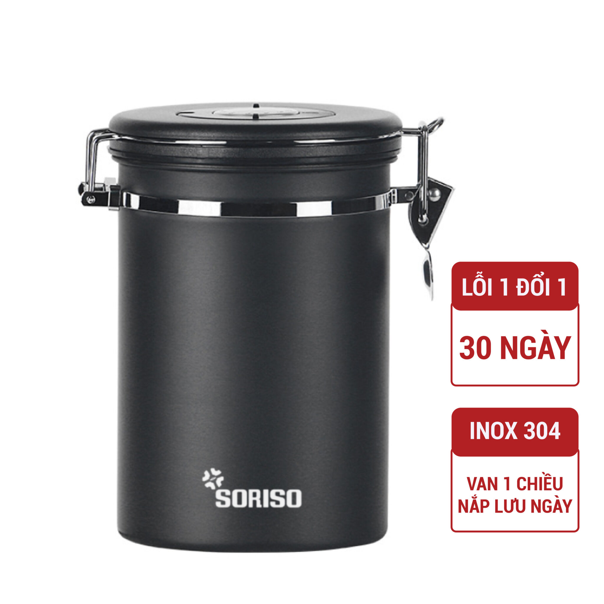 Máy Xay Cà Phê Cầm Tay Tự Động SORISO SGS3 - Lưỡi Thép SUS420